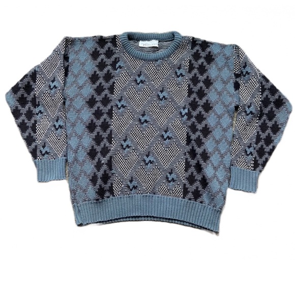vehicles | Sweaters | Vintage Vehicles Grandpa Sweater Coogi Style ...